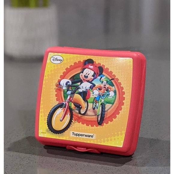 Tupperware | Kitchen | Tupperware Disney Mickey Mouse Goofy Sandwich ...